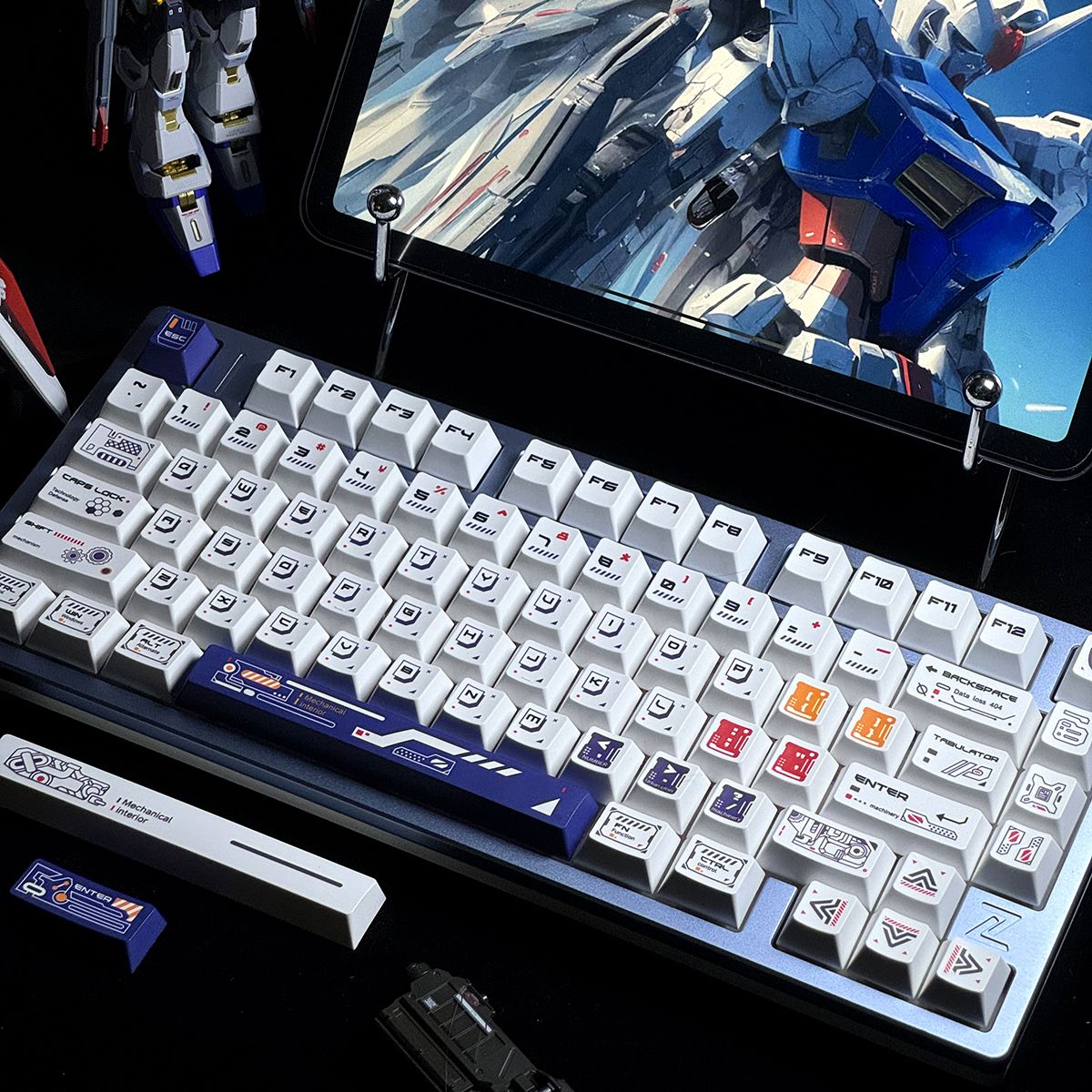 Mecha Core Cherry Profile 130+ Keys Keycaps Set (Canned) – FancyKeebs