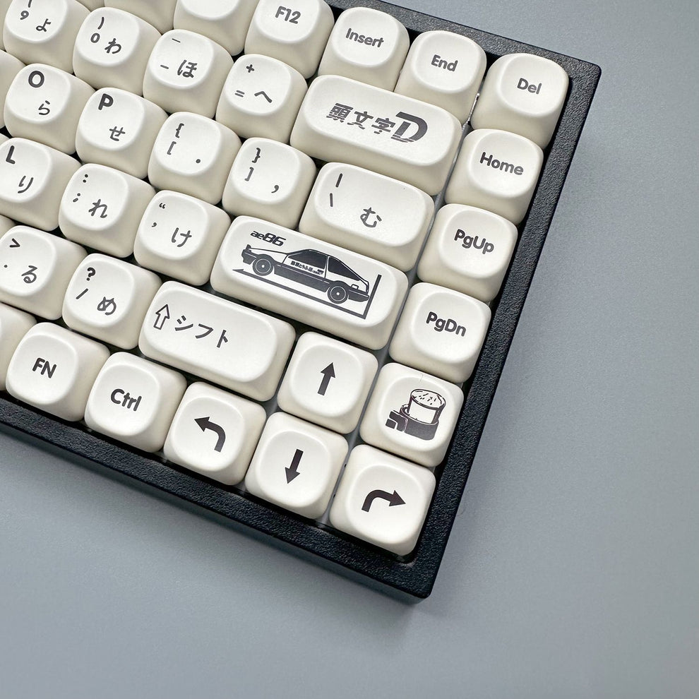Initial D PBT MOA Profile 118 Keys Keycaps Set – FancyKeebs
