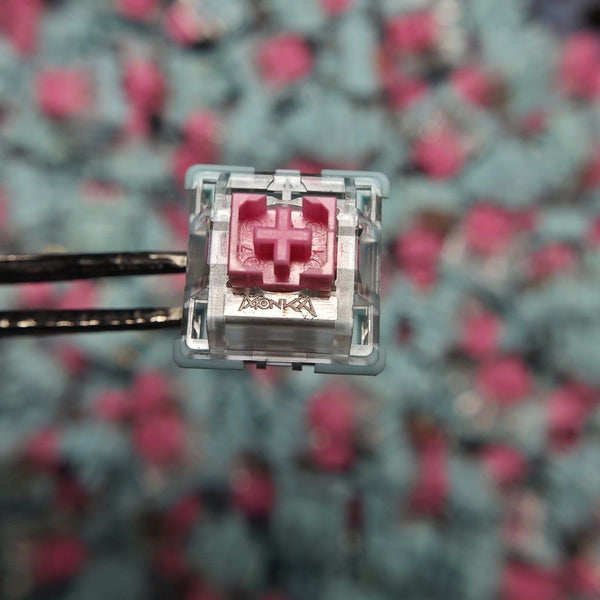 Monka Sakura Pink 5-pin Linear Switch – FancyKeebs