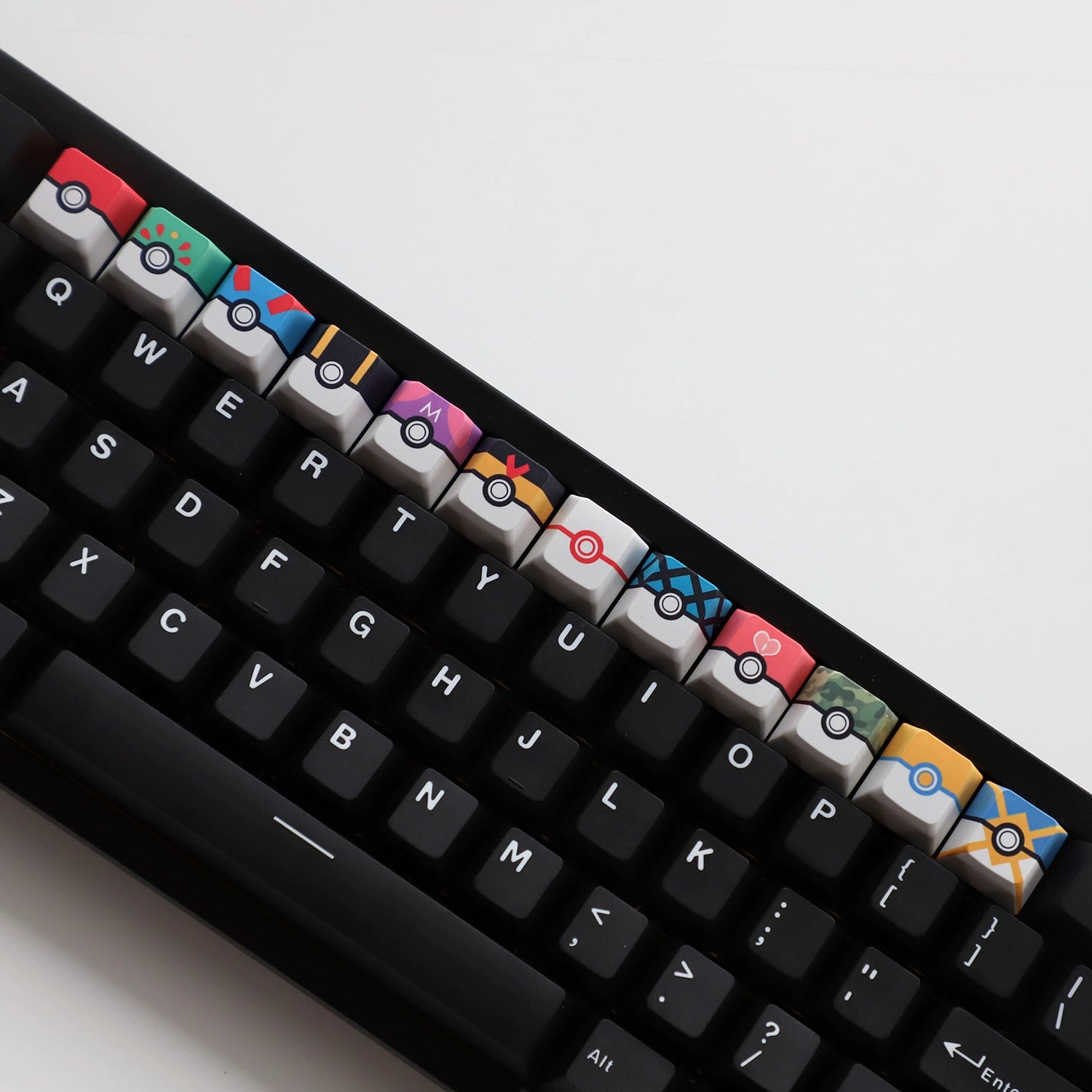 PokéBall Collection R4 Keycaps - Set of 12 Keys – FancyKeebs