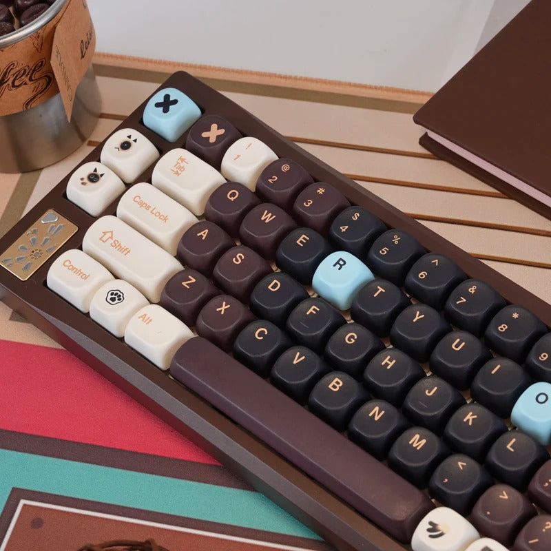 Kitty MOA Profile PBT Keycaps Set – FancyKeebs