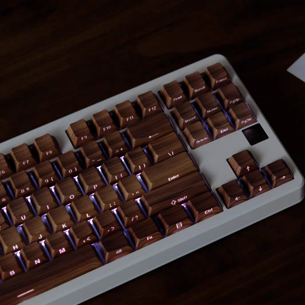 Side-Engraved Keycaps | Backlit keycaps for South-Faced Keyboard ...