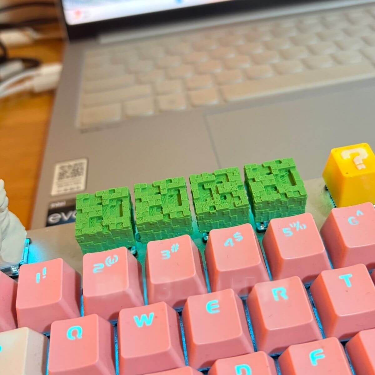 Minecraft Block 3D Printed Keycaps - Set of 4 Keys – FancyKeebs