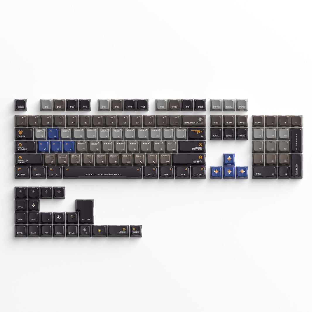 Side-Engraved Keycaps | Backlit keycaps for South-Faced Keyboard ...